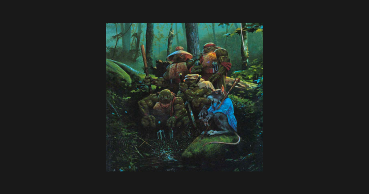 Woodland Kappa - Teenage Mutant Ninja Turtes - T-Shirt | TeePublic