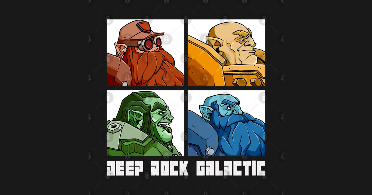Deep Rock Galactic - Deep Rock Galactic - T-Shirt | TeePublic