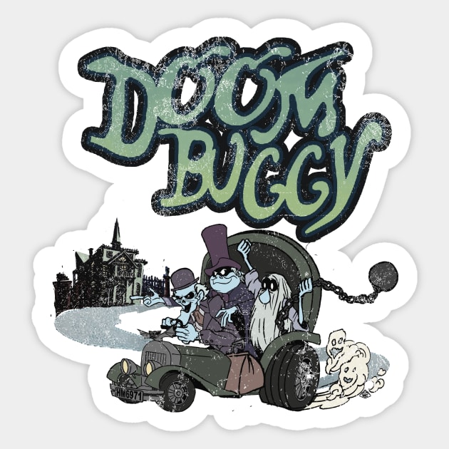 Doombuggy - Haunted Mansion - Sticker | TeePublic