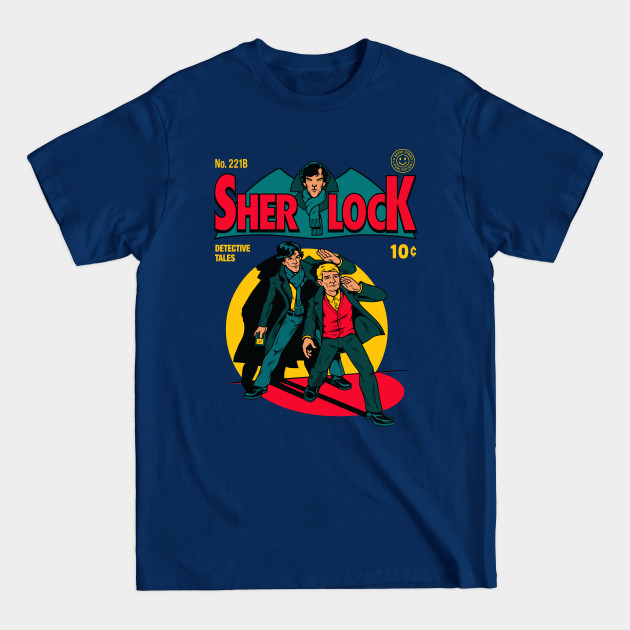 Sherlock Comic - Sherlock - T-Shirt Designed & Sold By BilaAshraf