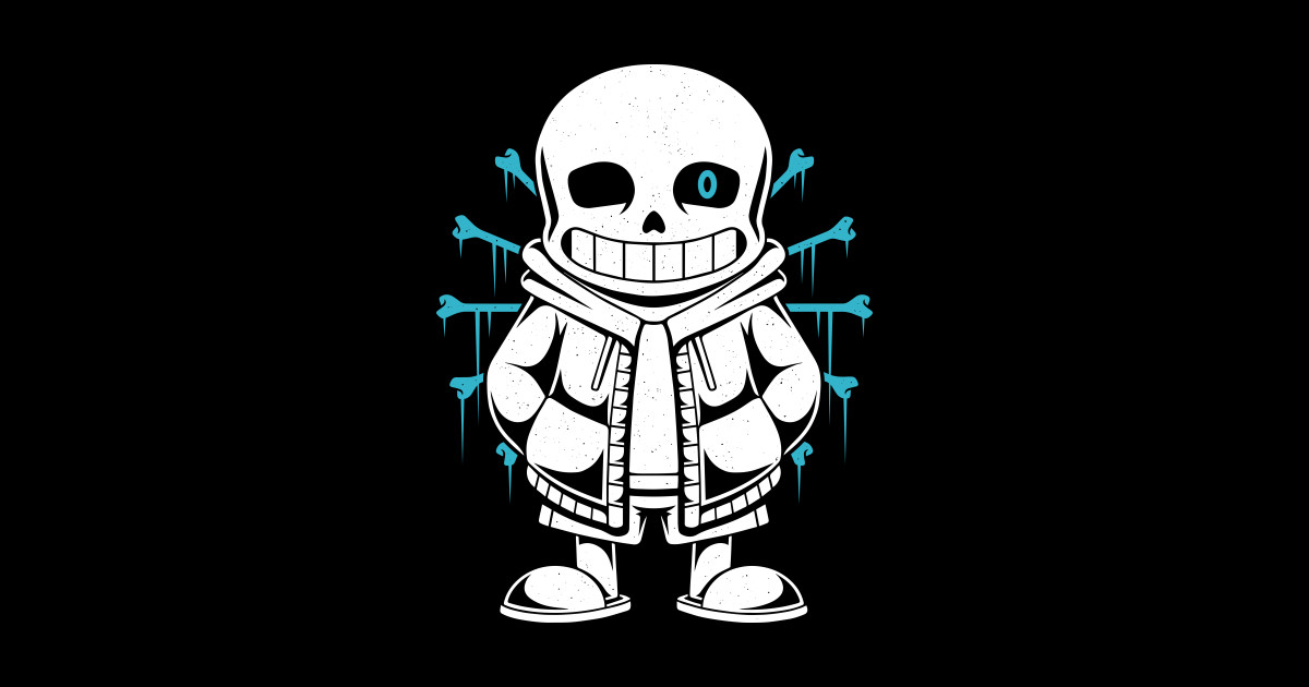 Sans - Undertale - Sticker | TeePublic