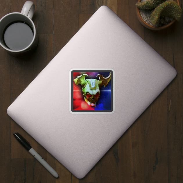 SPD EMPEROR GRUUMM POWER RANGERS SPD - Emperor Gruumm - Sticker | TeePublic
