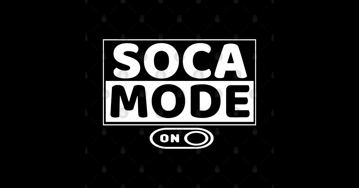 Soca Mode Brand Logo in White Print - Soca Mode - Miami Carnival ...