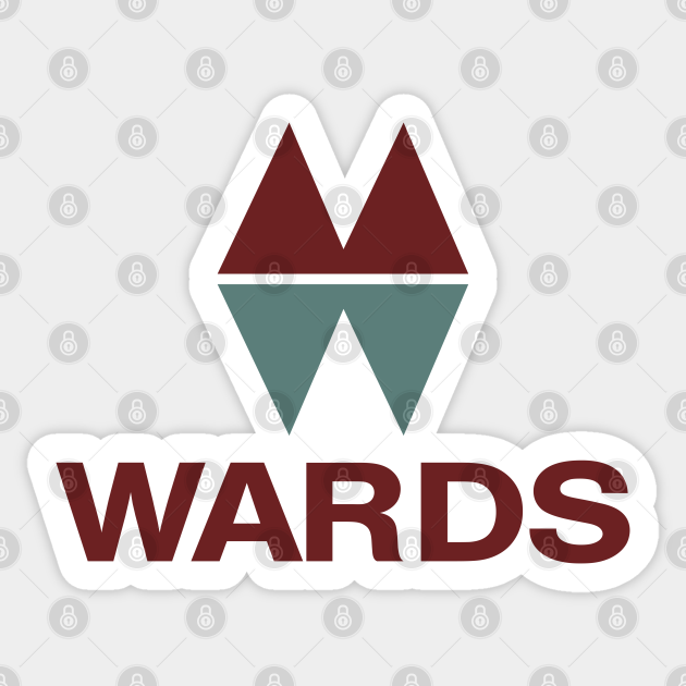 Montgomery Ward department store - Montgomery Ward - Sticker | TeePublic