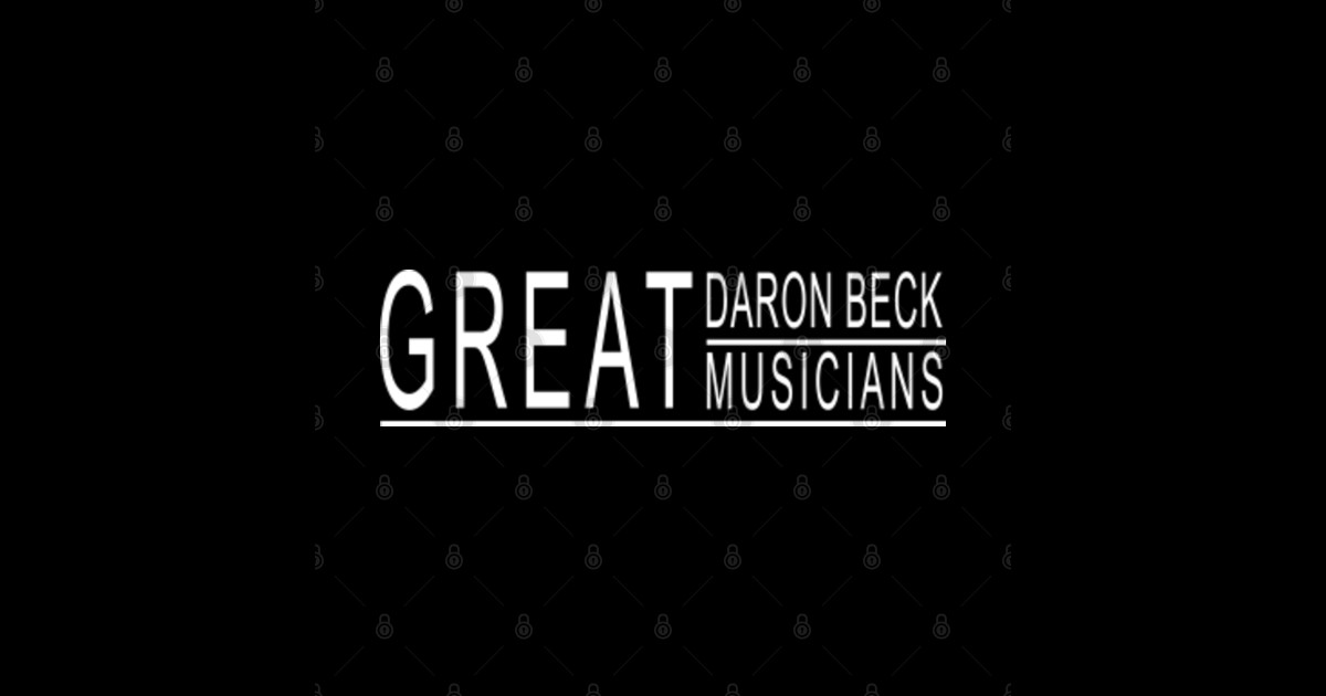 30/8/25 Daron Beck Music D69 - Daron Beck - Sticker | TeePublic