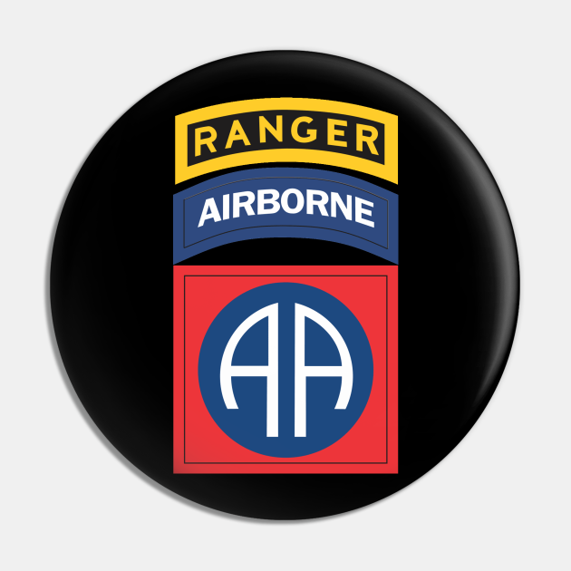 Ranger Airborne Division Paratrooper Insignia - Airborne Paratrooper ...