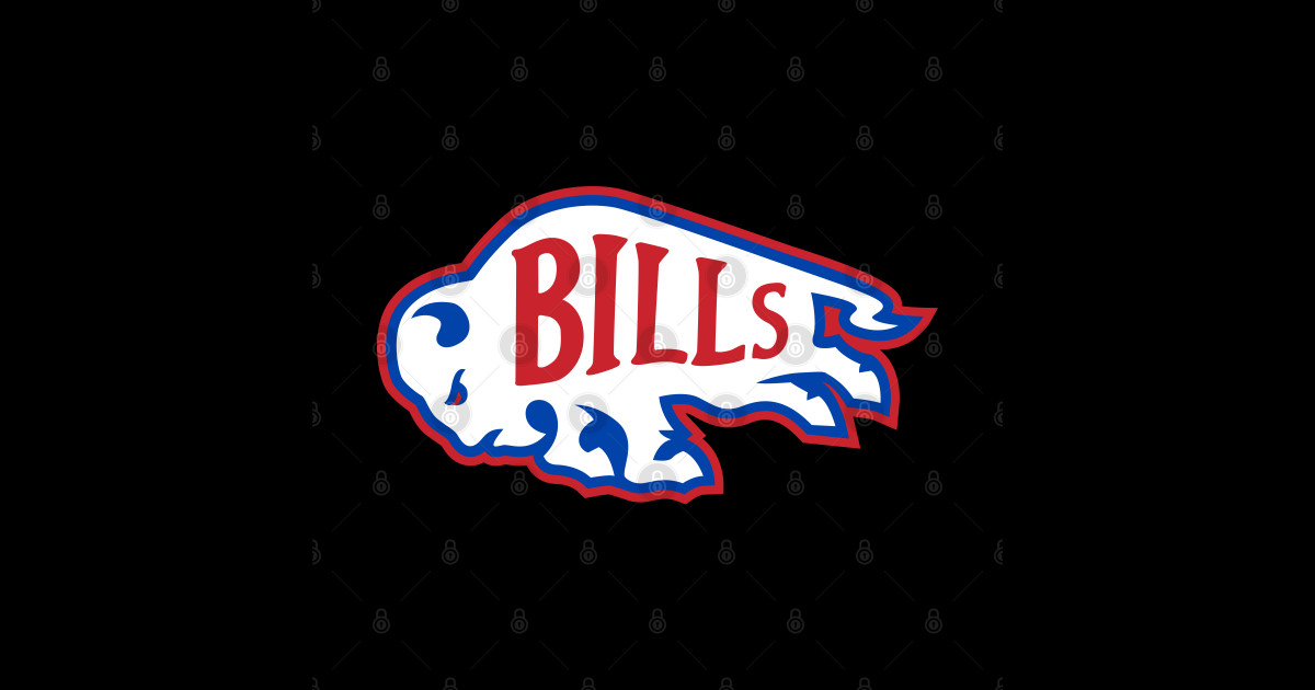 Buffalo Retro Football Logo - Buffalo - Magnet | TeePublic