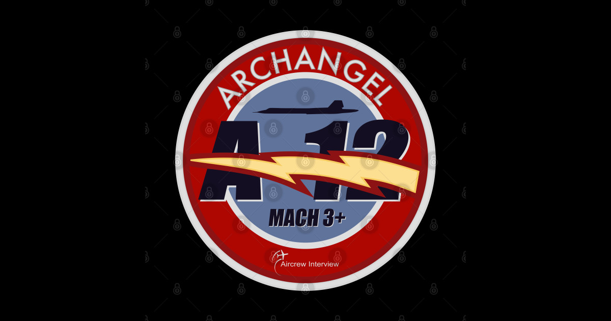 A-12 Archangel - Us Military Aircraft - Sticker | TeePublic