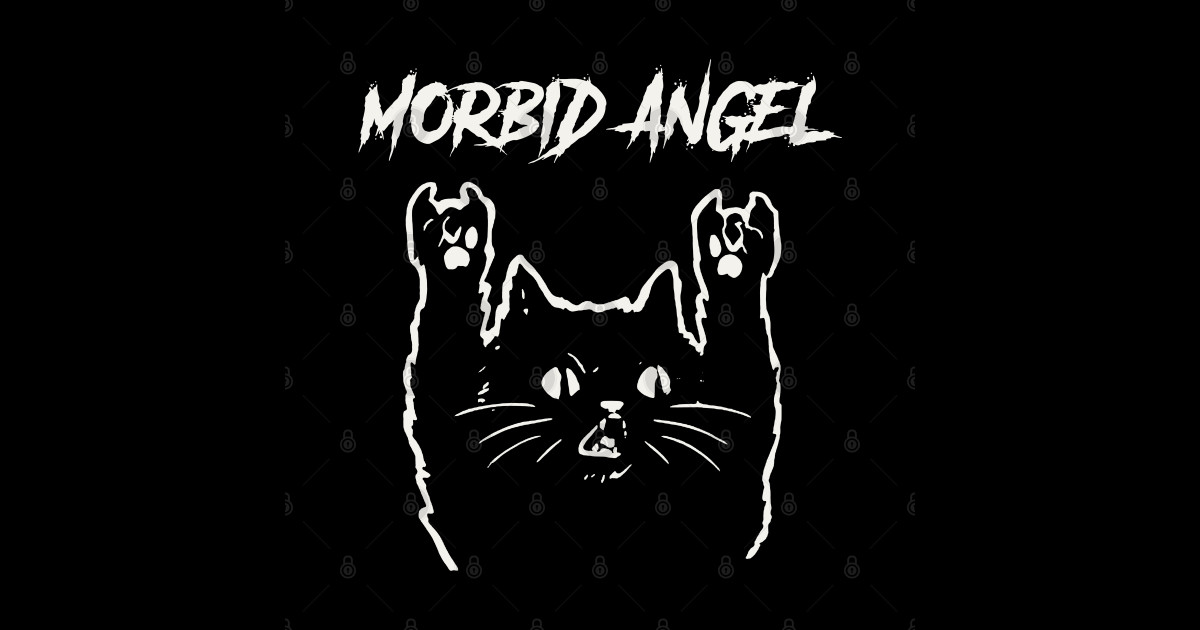 morbid angel metal cat - Morbid Angel - Posters and Art Prints | TeePublic