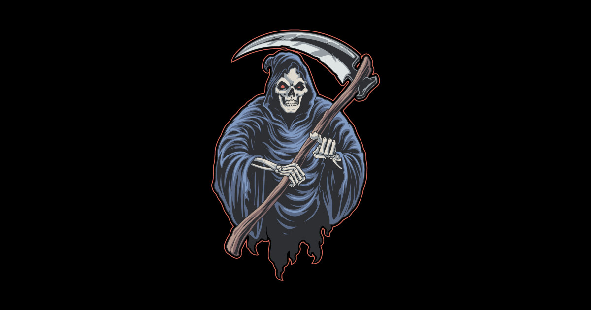 scary grim reaper - Grim Reaper - Posters and Art Prints | TeePublic