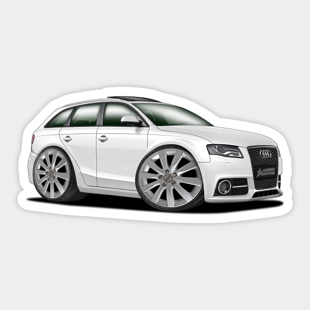 a4 wagon - A4 Wagon - Sticker | TeePublic