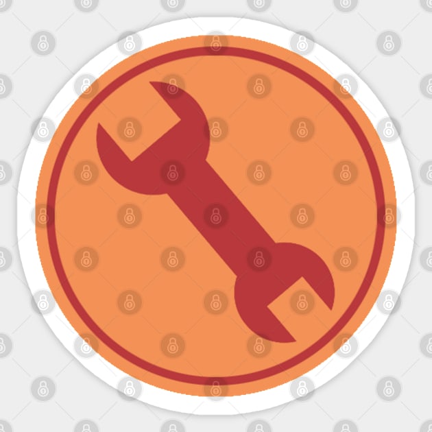 Team Fortress 2 - Red Engineer Emblem - Team Fortress 2 - Sticker ...