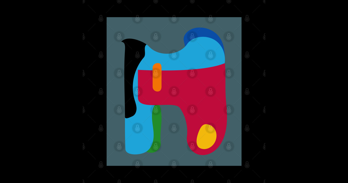 Vivid Abstract Art - Vivid Abstract Art - Sticker | TeePublic