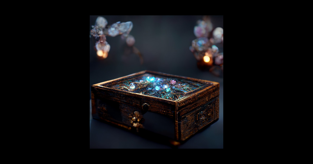 Crystal Magical Jewelry Box - Jewelry Fashion - Posters and Art Prints ...