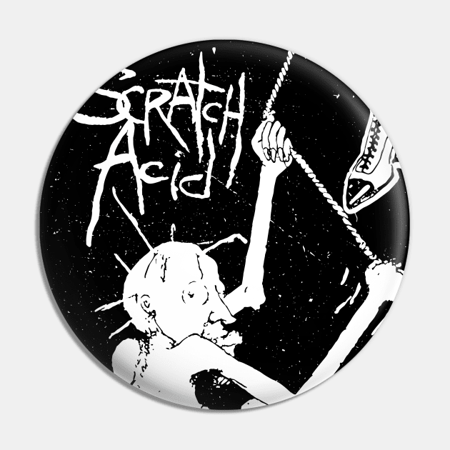 scratch acid as worn by kurt cobain - Kurt Cobain - Pin | TeePublic