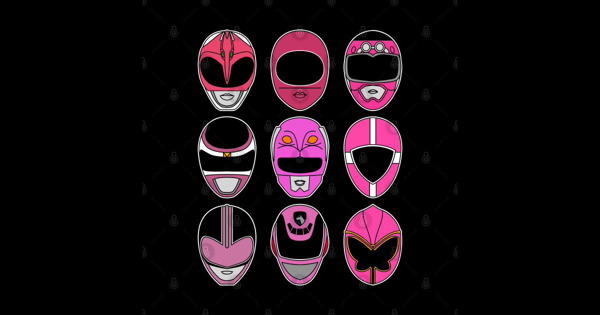 Forever Pink - Power Rangers - Sticker | TeePublic