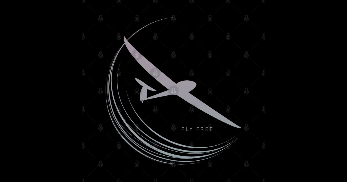 Fly Free Glider Plane Pilot Sailplane aerial floating soaring - Glider ...