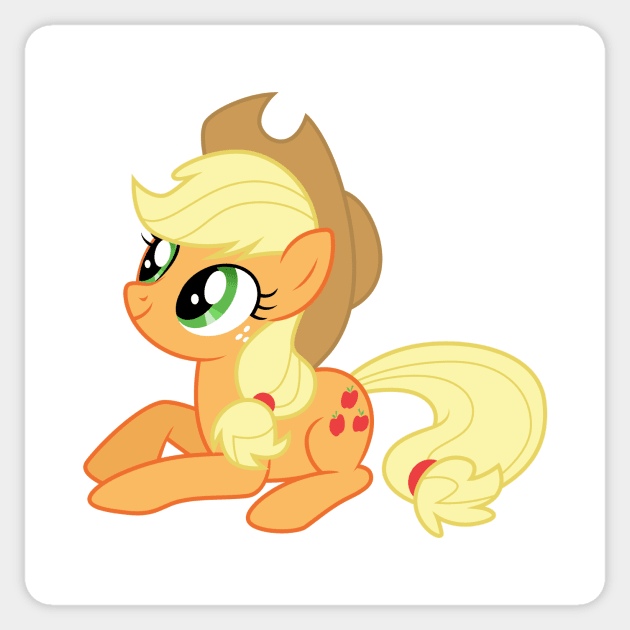 Apple Lady Applejack - My Little Pony - Sticker | TeePublic