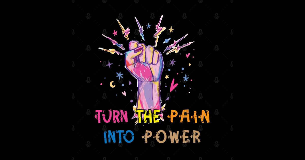 Turn the pain into power. Inspirational Motivational Quote! - Pain ...