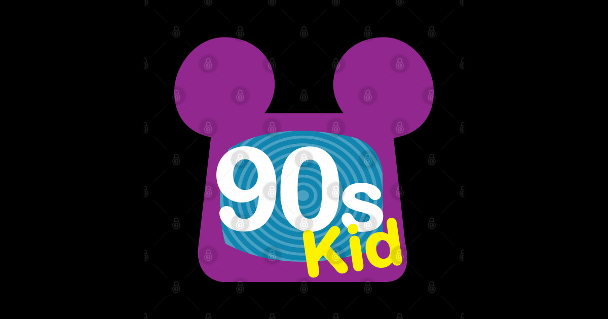 90s Kid - Disney Channel Inspired - Sticker | TeePublic