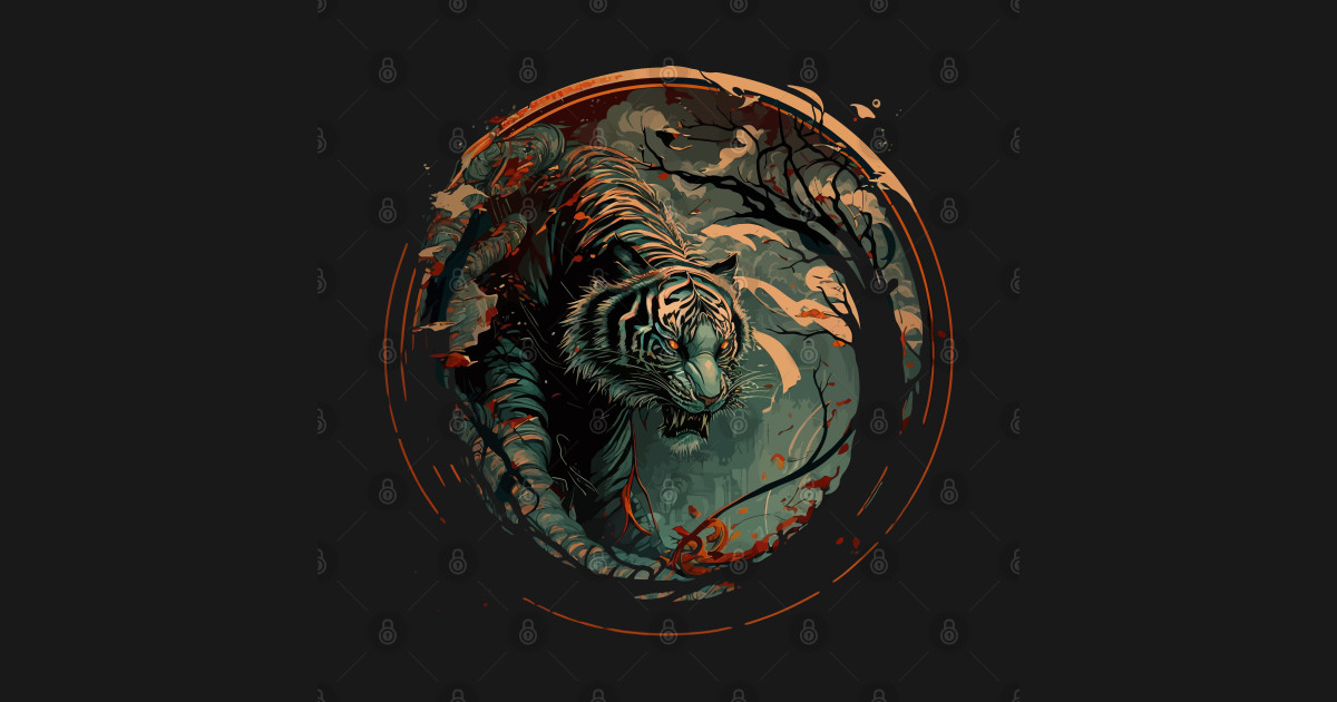 fear the tiger - Fear The Tiger - T-Shirt | TeePublic