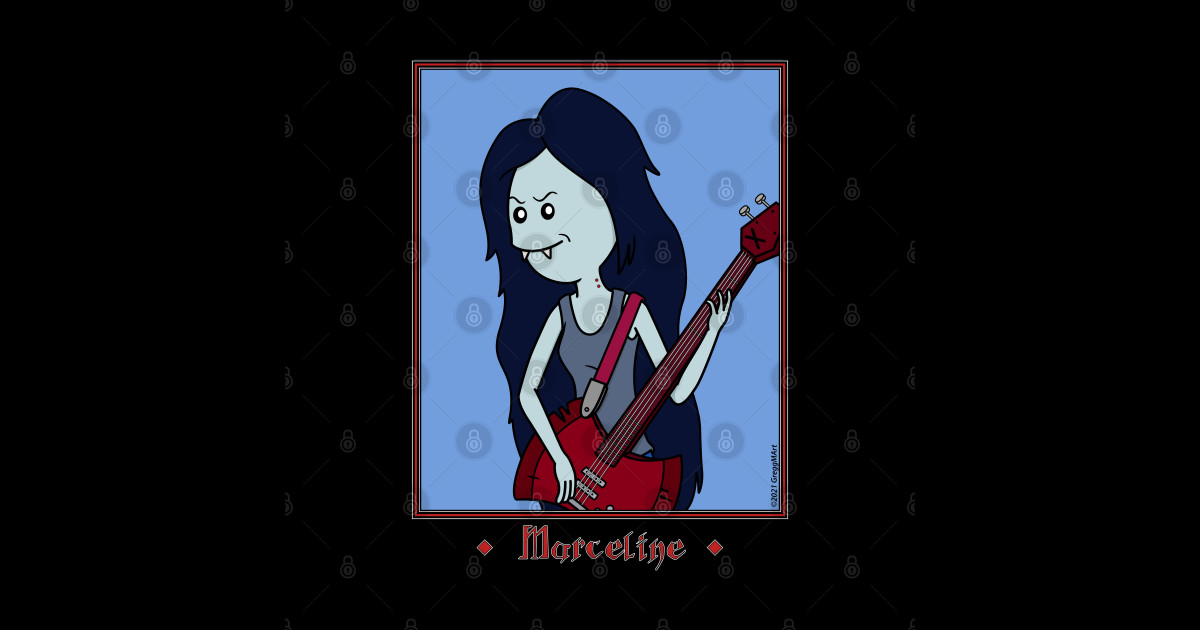 Cartoon Vampire - Vampire Rocker - T-Shirt | TeePublic