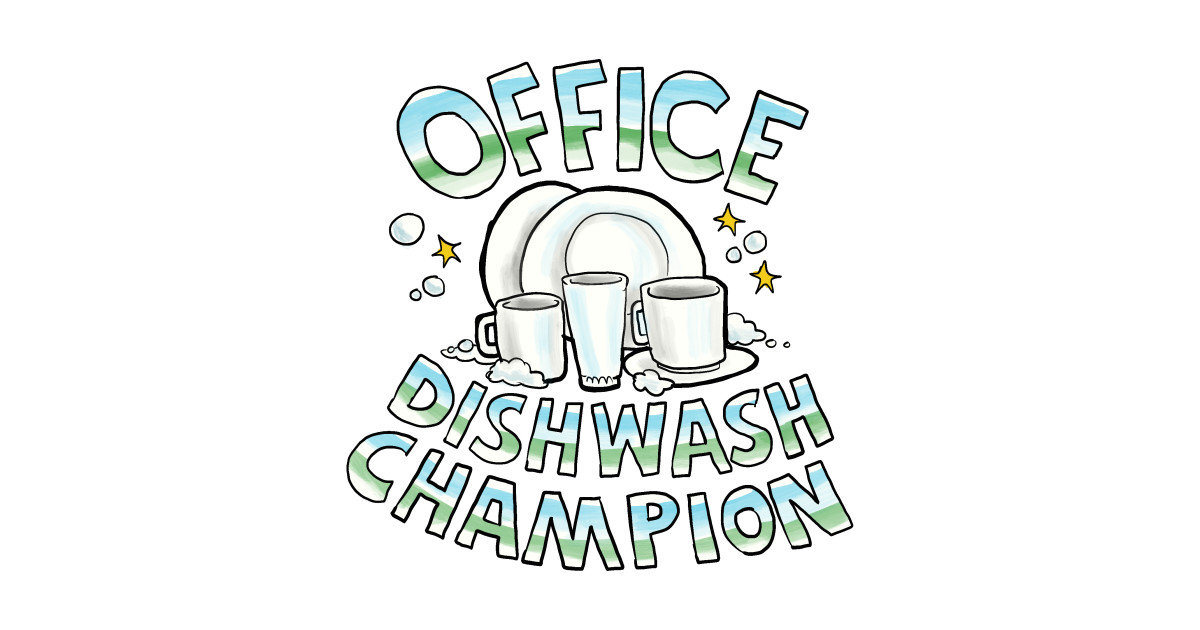 Office dishwash champion - Dishwasher - T-Shirt | TeePublic