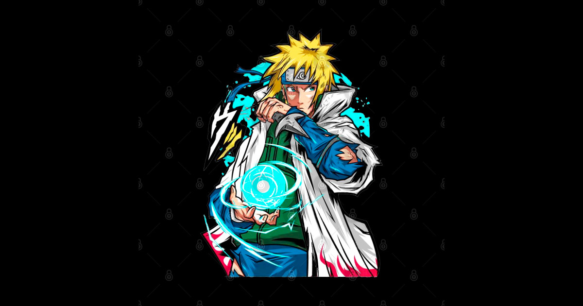 Minato Namikaze - Naruto Shippuden - Naruto Anime - Sticker | TeePublic