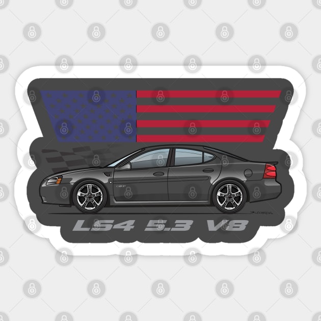 LS4 multicolor 1 - Grand Prix Gxp - Sticker | TeePublic
