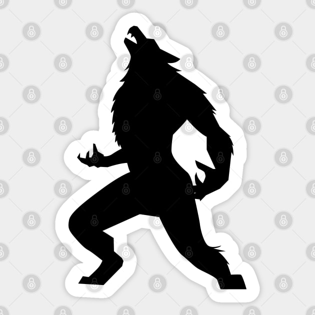 wolfman silhouette