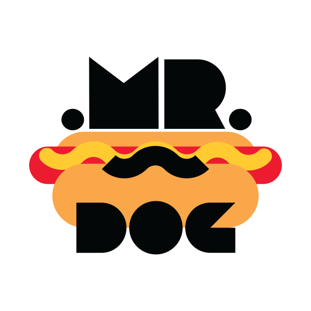 Mr. Dog - Hotdog - T-Shirt | TeePublic