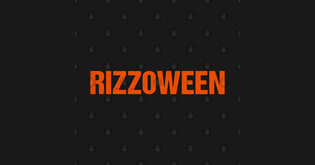 Rizzoween, Orange - Rizz - T-Shirt | TeePublic