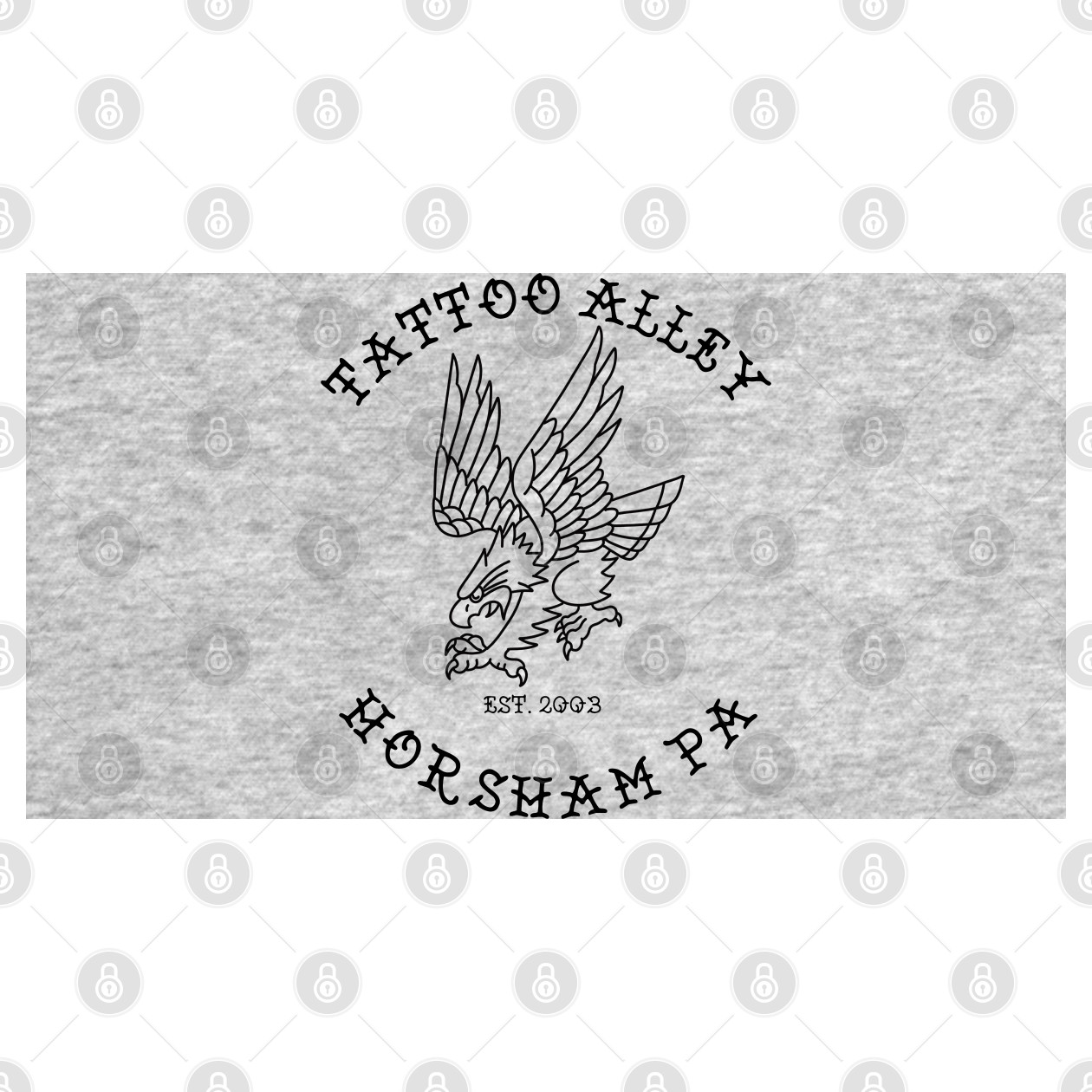 Tattoo Alley Eagle 2 - Tattoo Shop - T-Shirt | TeePublic