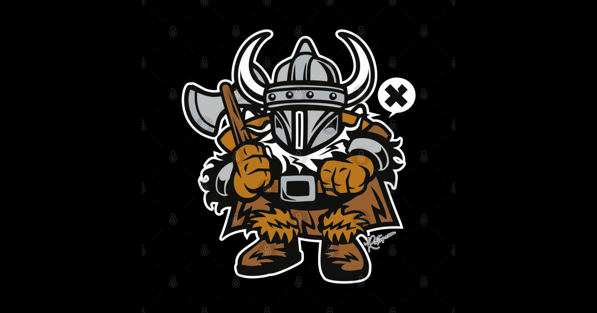 Viking The Original Hacker Hackerman Character - The Viking - Sticker ...