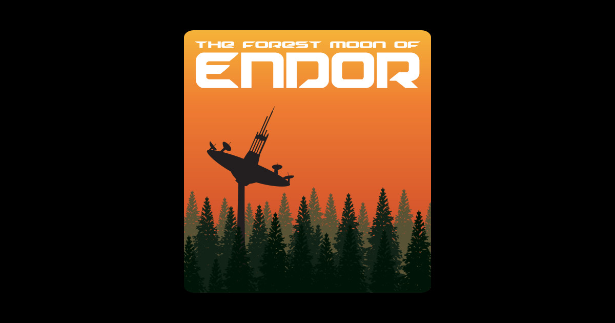 Endor by Day - Endor - Magnet | TeePublic