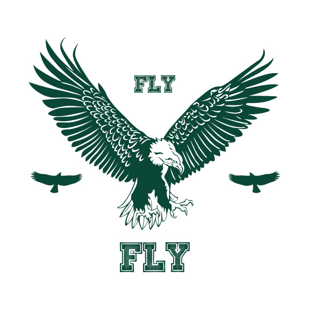 Fly Eagles Fly - Eagles - T-Shirt | TeePublic