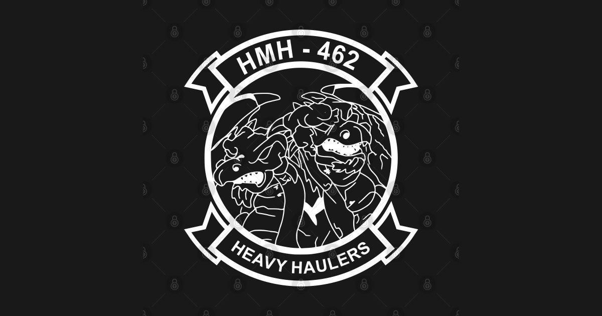 HMH 462 Heavy Haulers - Squadron Patches - T-Shirt | TeePublic