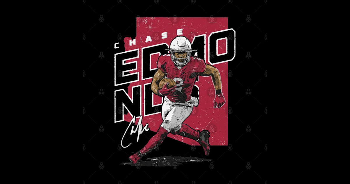 chase edmonds player map - Football Player - Sticker | TeePublic