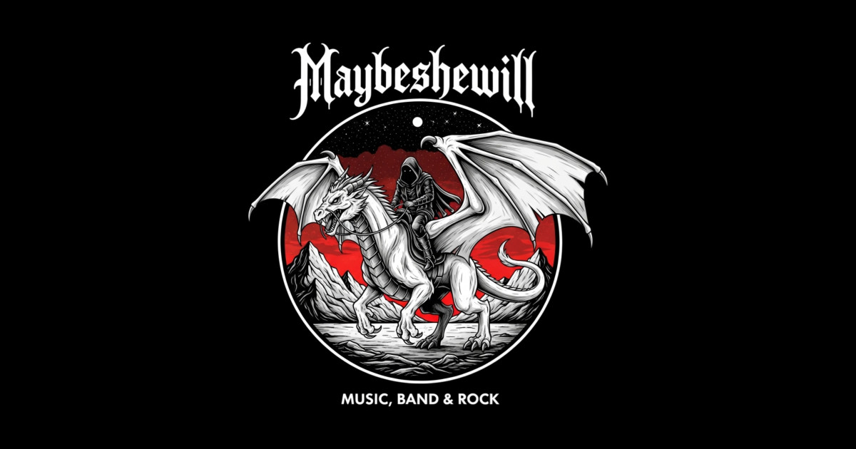 Maybeshewill Dragon Rider - Maybeshewill Dragon Rider - Sticker | TeePublic