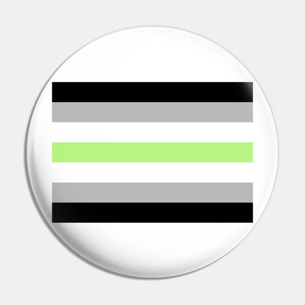 Agender Pride Flag Agender Pin Teepublic