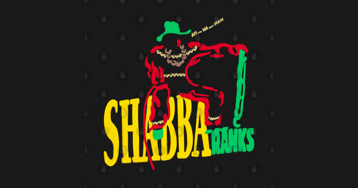 Shabba Ranks 90s Jamaican - Shabba Ranks - T-Shirt | TeePublic