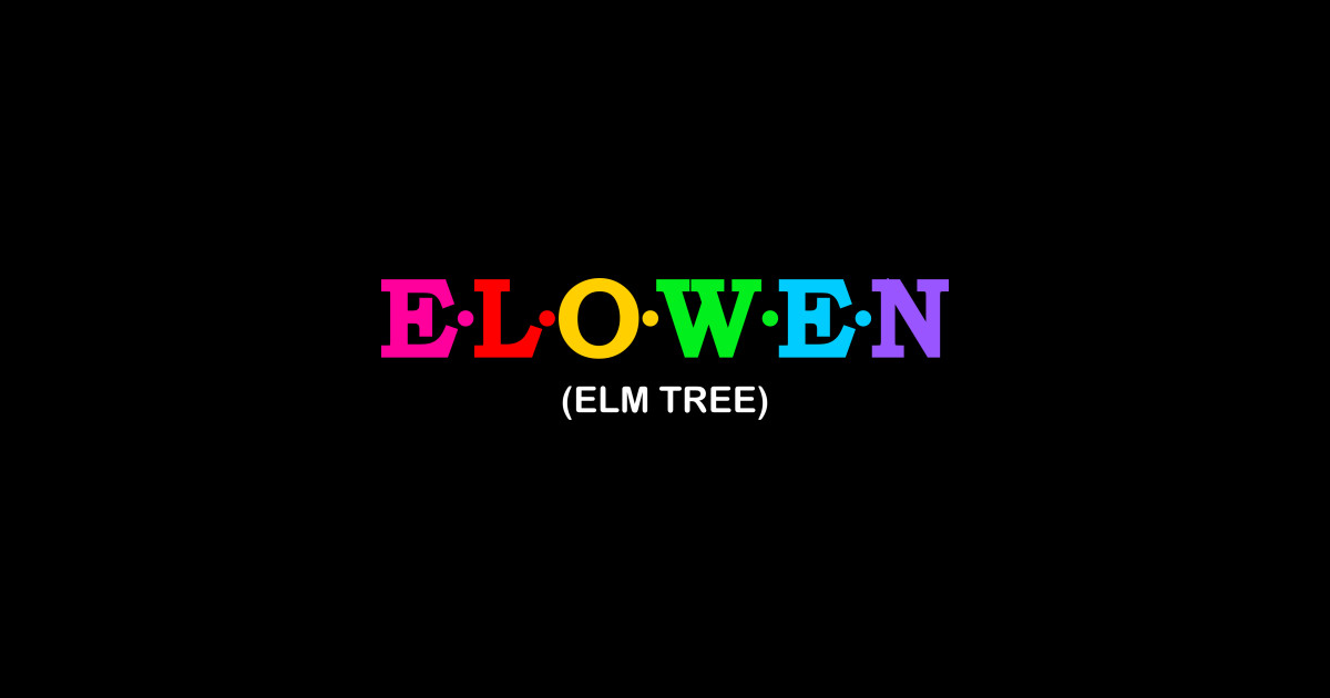 Elowen - Elm Tree. - Baby Shower Gifts - Sticker | TeePublic