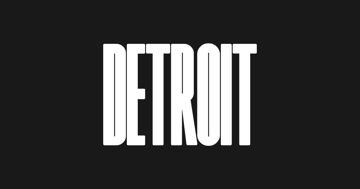 Detroit city logo design - Detroit - T-Shirt | TeePublic