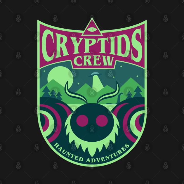 Cryptids Crew - Cryptid Creature - T-Shirt | TeePublic