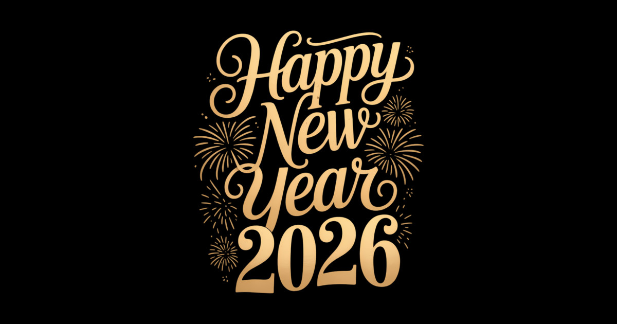 Happy New Year 2026 Fireworks - Happy New Year 2026 Fireworks - Posters ...