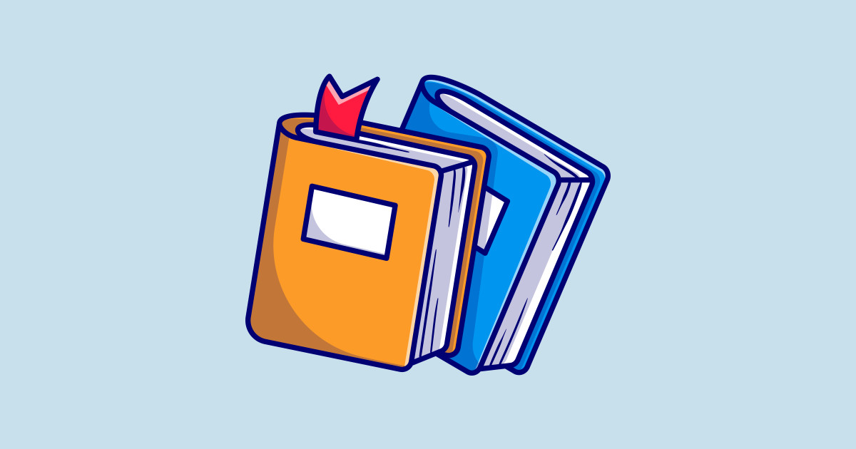 Floating Books Cartoon - Floating Books Cartoon - T-Shirt | TeePublic