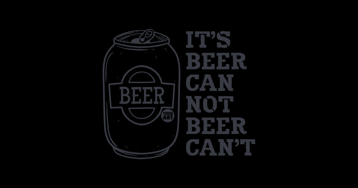beer can - Drink - Sticker | TeePublic