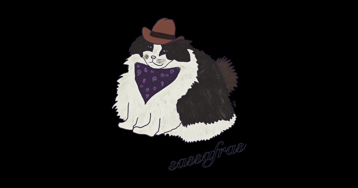 Sassafras - Cat - Magnet | TeePublic