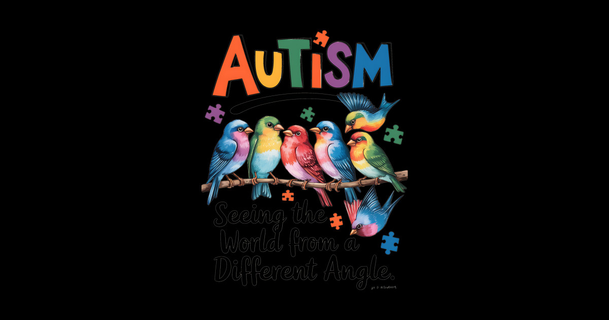 Autism Awareness Different Angle Neurodiversity - Autism Awareness ...