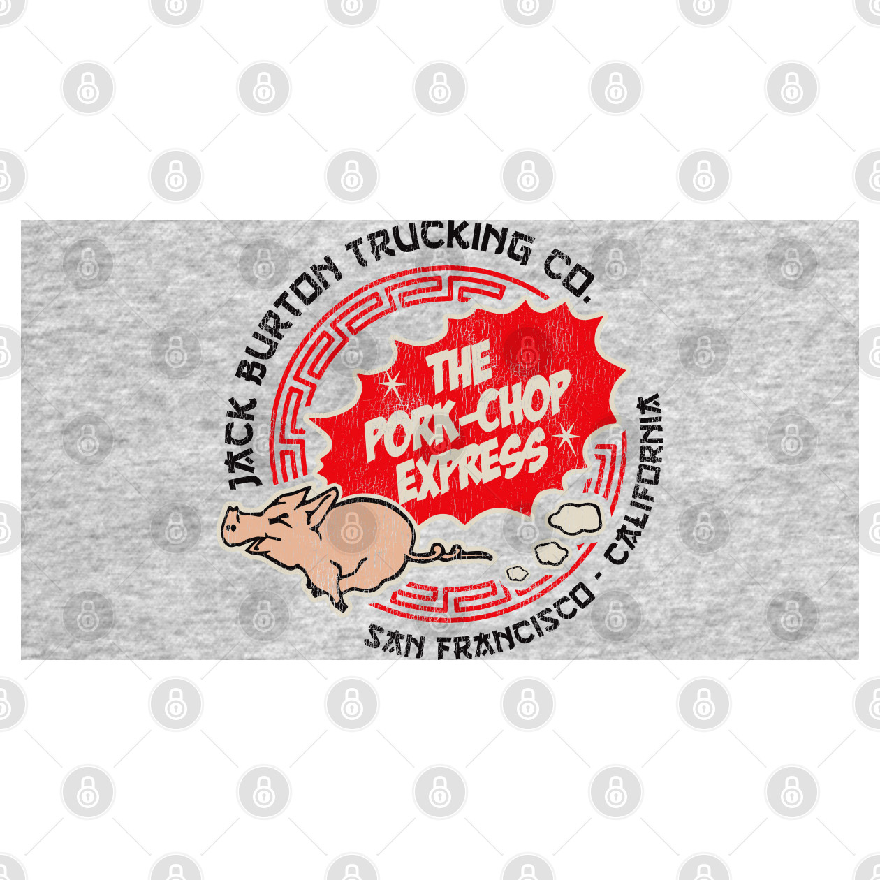 Pork Chop Express San Francisco Lts Worn - Pork Chop Express - T-Shirt ...